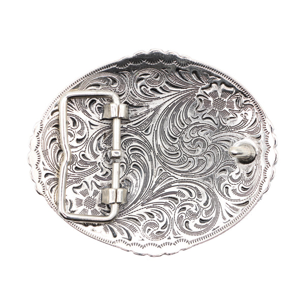 Oval Gold Team Roper Buckle - AndWest