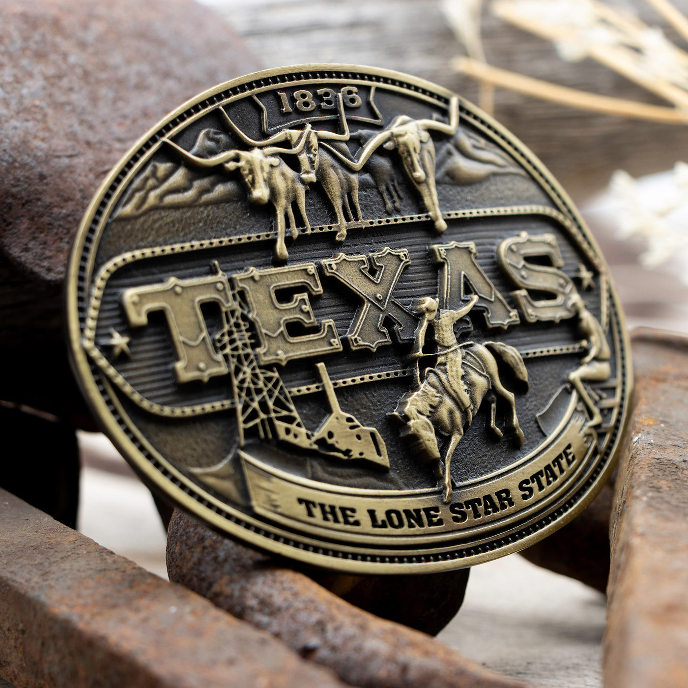 Scallop Triple Star Buckle - AndWest